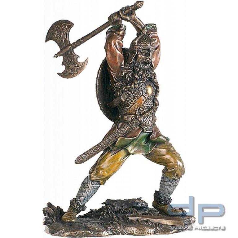 Wikinger Figur mit Helm und Axt | Dagdas Projects Behördenausrüster