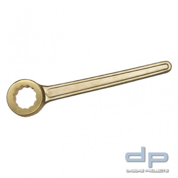 Einringschlüssel funkenfrei, 12-kant, ähnlich DIN 3111, 22 mm | Dagdas ...