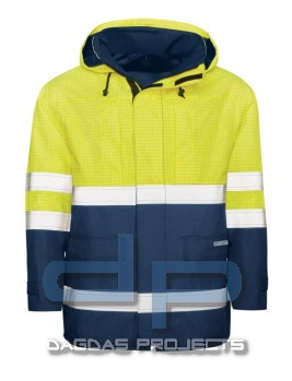 gammatex® FA 3000 Multifunktionskleidung Jacke PRÄVENT 200 in Warngelb ...