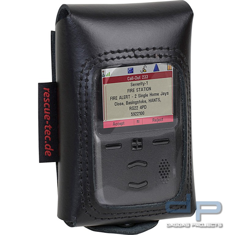 rescue-tec Meldertasche für BOS Digitalmelder Motorola Advisor TPG2200 ...