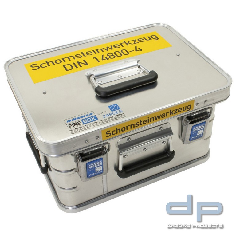 Firebox Zarges für DIN Sätze | Dagdas Projects Behördenausrüster